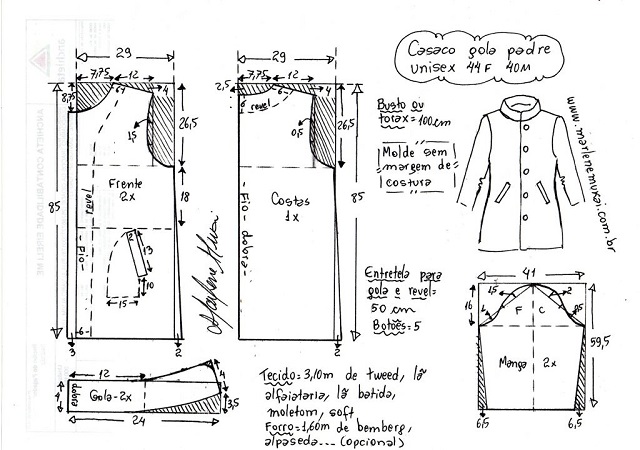 8 Moldes de Roupas para Imprimir: Peças Unissex Lindas